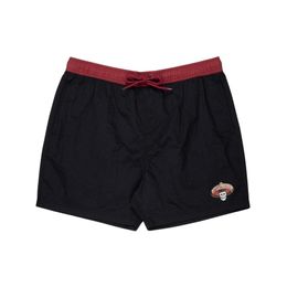 Santa Cruz Badeshort "Guzman Skull Swimshort" in Schwarz | Gr.: L