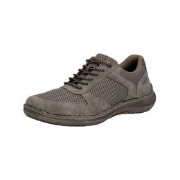 Rieker Sportlicher Schn&uuml;rschuh in grau | Gr.: 46