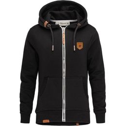 REPUBLIX Kapuzenpullover RORY in Schwarz | Gr.: XS