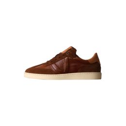 Redskins Quadri-Sneaker aus Leder Braun | Gr.: 43