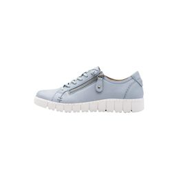 Jana Leder-Sneaker Blau | Gr.: 37