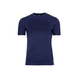Armani Exchange Herren T-Shirt "T-Shirt T-SHIRT 1er Pack", blau, Gr. M, Obermaterial: 100% Baumwolle CO., Shirts