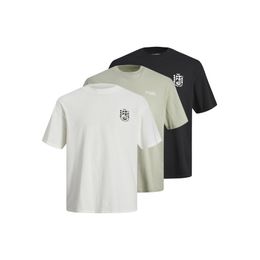 Jack & Jones JACK & JONES Shirt 'JJDirk' male size S Pastel green / Black / White