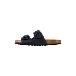 Divine Factory Leder-Pantoletten &bdquo;Mystral&ldquo; Schwarz | Gr.: 41