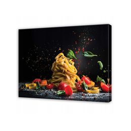 WALLARENA Leinwandbild Fahren in Schwarz | Gr.: 60 x 40 cm