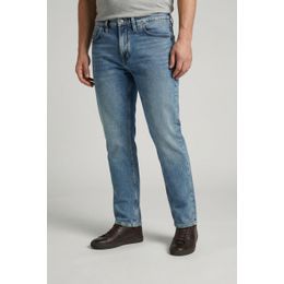 Herren 5-Pocket-Jeans, blau, Gr. 48, s.Oliver MEN BIG SIZES, unifarben, Denim/Jeans, Obermaterial: 99% Baumwolle, 1% Elasthan, Jeans, mit Stretch -