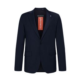 Benvenuto. Herren Anzugsakko "Benvenuto. Sakko LARIO", blau, Gr. 102, uni, Obermaterial: 53% Polyester PES. 43% Wolle WO. 4% Elasthan EL., Sakkos,