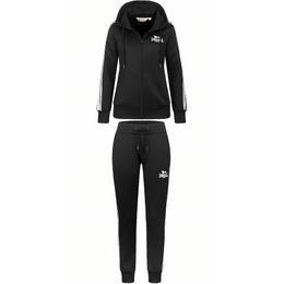 Lonsdale Trainingsanzug "Bromley" in Schwarz | Gr.: XS