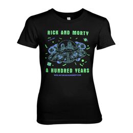 Rick and Morty Shirt in Schwarz | Gr.: L