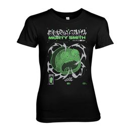 Rick and Morty Shirt "Morty Smith Lab Girly Tee" in Schwarz | Gr.: XXL