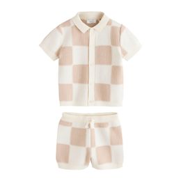next Set boy size 122 Camel / Ecru
