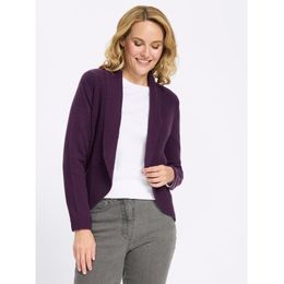 Sieh an! Strickjacke in traube | Gr.: 42