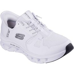 Skechers Glide-Step Pro Polyester Herren Sneakers in Wei&szlig;