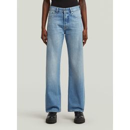 G-Star Raw G-STAR Damen Regular-fit-Jeans "Bowey Barrel Jeans", blau, Gr. 27, Obermaterial: 100% Baumwolle, Jeans