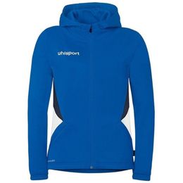 Uhlsport Trainingsjacke "Equipe 29 Multi Hood Jacke Damen" in Blau | Gr.: L