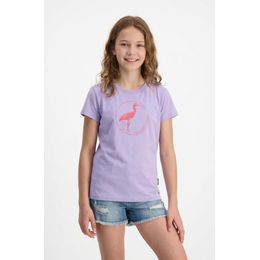 Icepeak M&auml;dchen T-Shirt "LEADVILLE JR", lila, Gr. 128, Obermaterial: 100% Baumwolle, Shirts, f&uuml;r Kinder und Jugendliche, aus Baumwolle