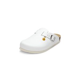 vitaform Vollrindleder Clogs in wei&szlig; | Gr.: 44