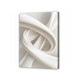 WALLARENA Leinwandbild Abstrakt in Beige | Gr.: 60 x 40 cm
