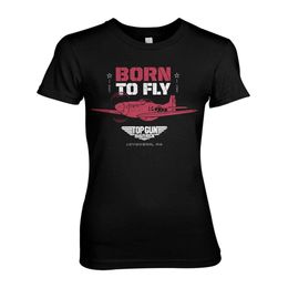 Top Gun Shirt in Schwarz | Gr.: S
