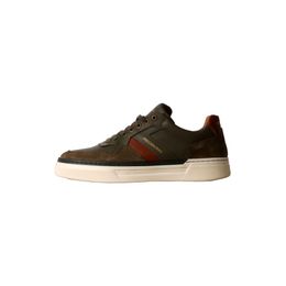 Redskins Lermi-Sneaker aus Leder Gr&uuml;n | Gr.: 43