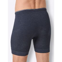 Conta Herren Boxershorts, Gr. 9marine, geringelt, 75% Baumwolle, 25% Polyester, Unterhosen