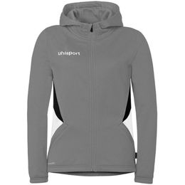 Uhlsport Trainingsjacke "Equipe 29 Multi Hood Jacke Damen" in Grau | Gr.: M