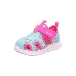 Superfit Sandale 'WAVE' M&auml;dchen Gr&ouml;&szlig;e 26 t&uuml;rkis / pink