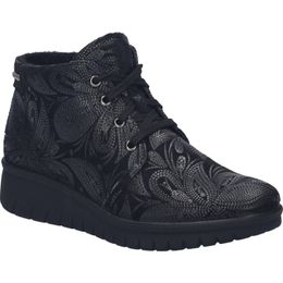 Josef Seibel Damen Stiefelette "Calais 56, schwarz", Gr. 36, schwarz, Obermaterial: 100% Textilmaterial TEXMAT., Schuhe