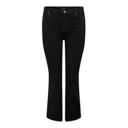 Only Carmakoma Flared fit jeans in Black Denim | Gr.: W52/L30