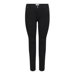 Only Carmakoma Skinny Jeans in Black Denim | Gr.: w50-L32