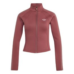adidas originals Zip-Up Hoodie 'SST 2.0' female size XS Pastel pink / Burgundy