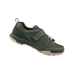 Shimano Fahrradschuhe EX500 in Khaki | Gr.: 42
