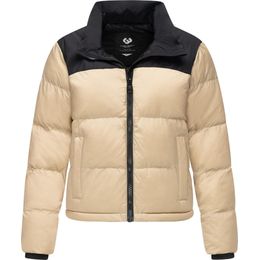 Ragwear Jacke 'Serah' Damen Gr&ouml;&szlig;e L beige / schwarz