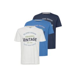 Blend Herren T-Shirt "T-Shirt BHTee 3 Pack", bunt, Gr. M, Obermaterial: 100% Baumwolle CO., Shirts