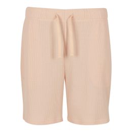 Urban Classics Herren Sweatshorts "Urban Classics Herren Waffle Sweat Shorts", beige, Gr. S, unifarben, 65% Baumwolle, 35% Polyester, Hosen