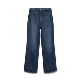 V&eacute;ro Moda Vero Moda Weit geschnitten in Dark Blue Denim | Gr.: W30/L32