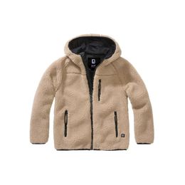 Brandit Fleece Jacket in camel | Gr.: 146/152