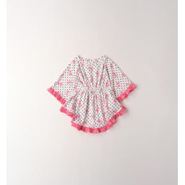 sarabanda M&auml;dchen Badeponcho "BABY GIRL SUMMER DRESS", pink, Gr. 92, Baumwolle, Hausm&auml;ntel