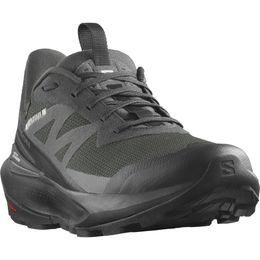 Salomon Herren Outdoorschuh "ELIXIR ACTIV GORE-TEX", Gr. 47, schwarz, Synthetik, Textil, Schuhe, wasserdicht dank Gore-Tex Membrane