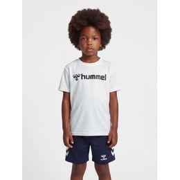 Hummel T-Shirt Hmllogo Kinder in WHITE | Gr.: 140