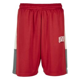 Ecko Unltd. Herren Sweatshorts "Ecko Unltd. Shorts Drap", rot, Gr. S, 100% Polyester, Hosen