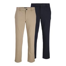 Jack & Jones Jack & Jones 2er-Pack Klassische Hosen in Navy Blazer | Gr.: W36/L34