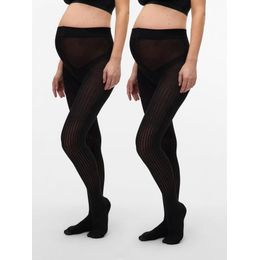 MAMALICIOUS mama licious Leggings in Black | Gr.: S/M