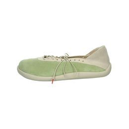 Think! THINK Damen Schn&uuml;rschuh "Think Halbschuhe Leder", Gr. 41,5gr&uuml;n, beige, Leder, Schuhe