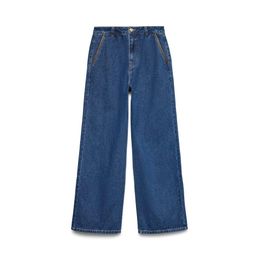 V&eacute;ro Moda Vero Moda Weit geschnitten in Dark Blue Denim | Gr.: W30/L34