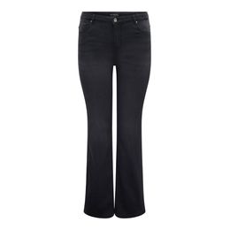 Only Carmakoma Flared fit jeans in Washed Black | Gr.: W46/L34