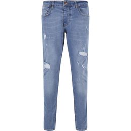 2Y Premium Herren Bequeme Jeans "2Y Premium Herren 2Y Skinny Fit Jeans", blau, Gr. 30, unifarben, 97% Baumwolle, 3% Elasthan, Jeans