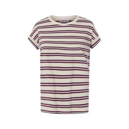 armedangels T-Shirt Idaara Stripe in ecru mehrfarbig | Gr.: M