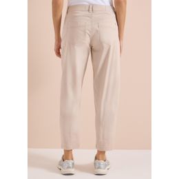 Cecil Damen Stoffhosecashmere beige, Gr. 29, unifarben, Web, 98% Baumwolle, 2% Elasthan, Hosen, im Papertouch