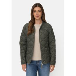 Camel Active Steppjacke mit 2-Wege Rei&szlig;verschluss in Waldgr&uuml;n | Gr.: 36